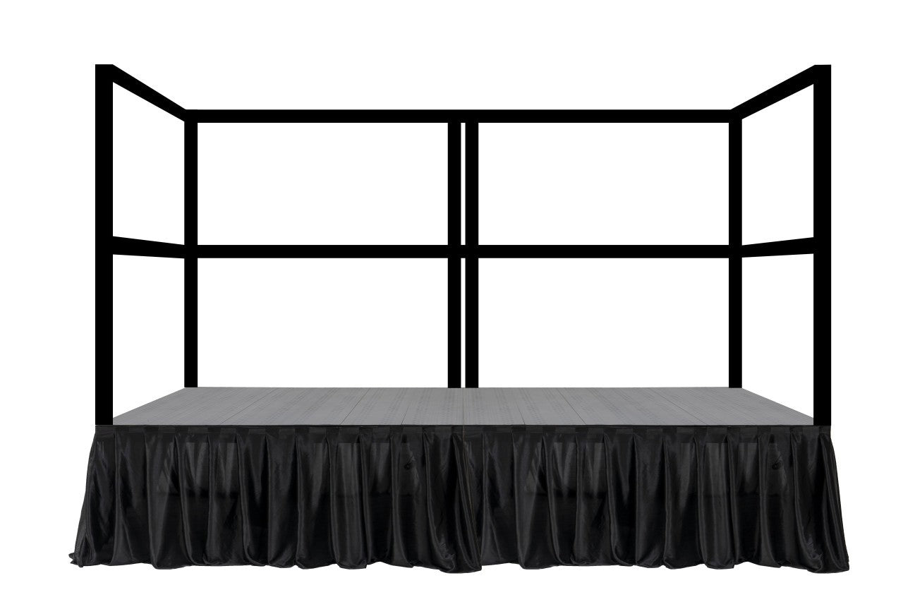 MyStage 4' x 8' Portable Stage Bundle | Smith Walbridge Band Products