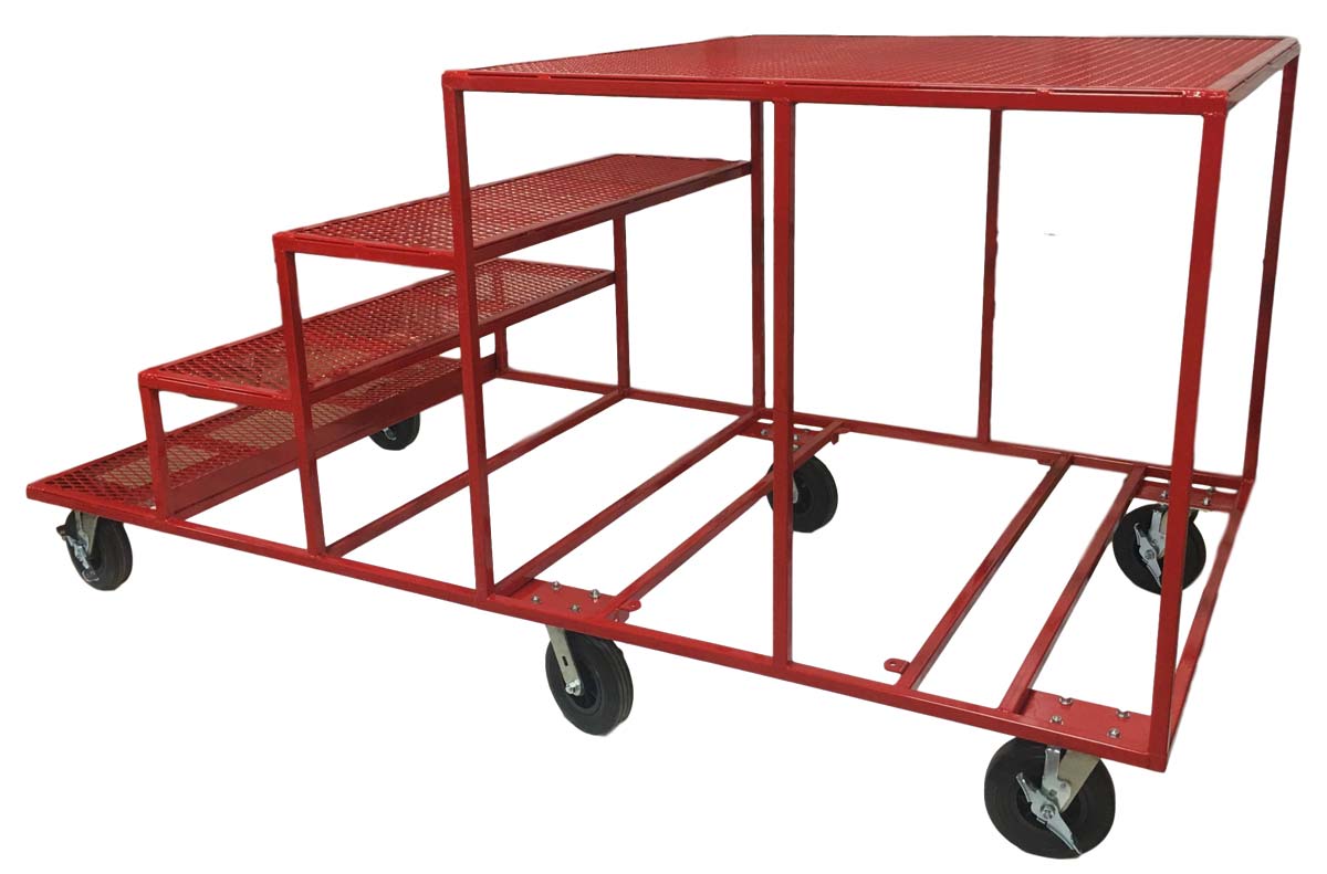 Mobile Stage Box With Steps for marching field shows- by Corps Design ...