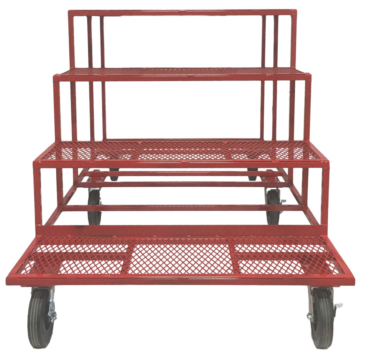 Mobile Stage Box With Steps for marching field shows- by Corps Design